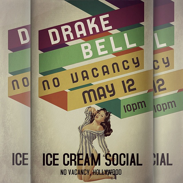 Drake Bell's Ice Cream Social with a live performance by… » No Vacancy