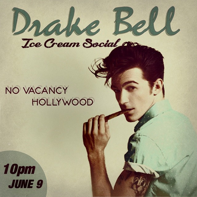Drake Bell's Ice Cream Social with a live performance by… » No Vacancy